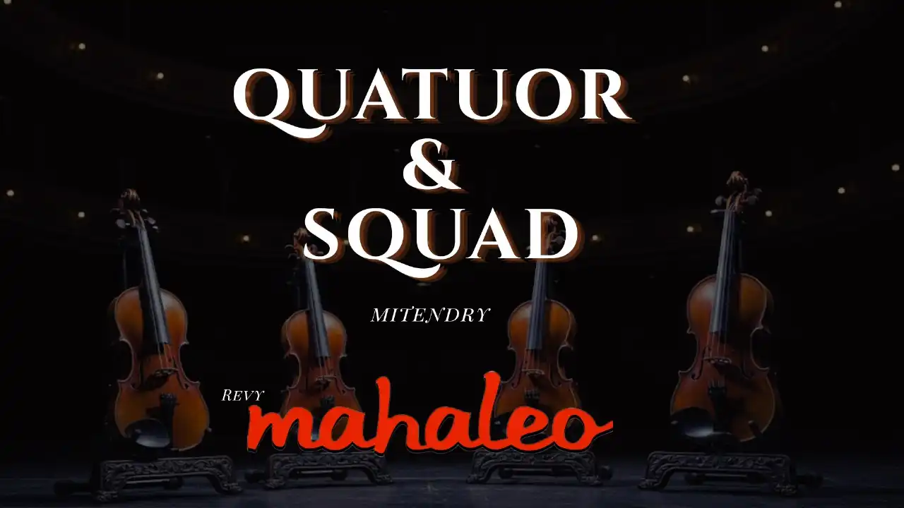 Quatuor Squad Revy Mahaleo - Sehatra.com